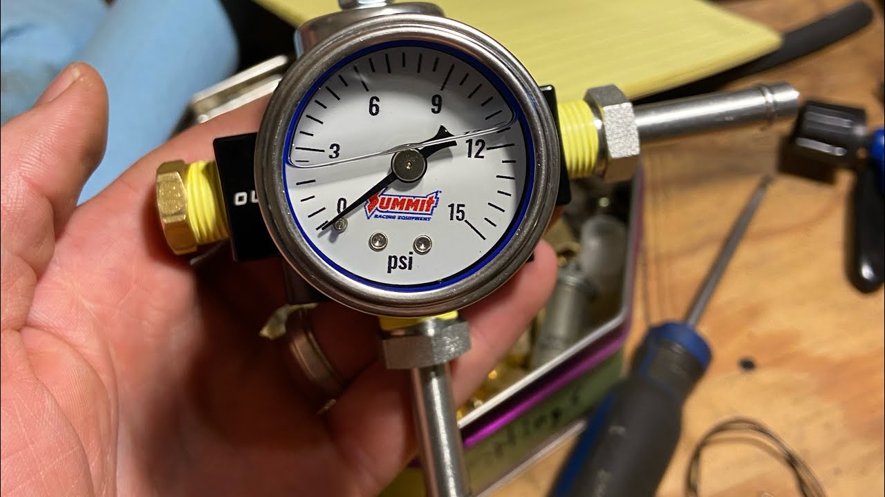 Assembling a deadhead fuel pressure regulator for the #thunderbird ...