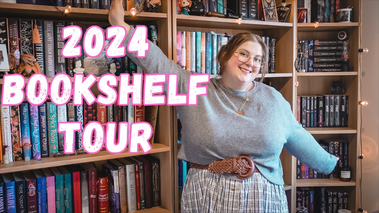 2024 BOOKSHELF TOUR 📚 my entire 400+ book collection - YouTube