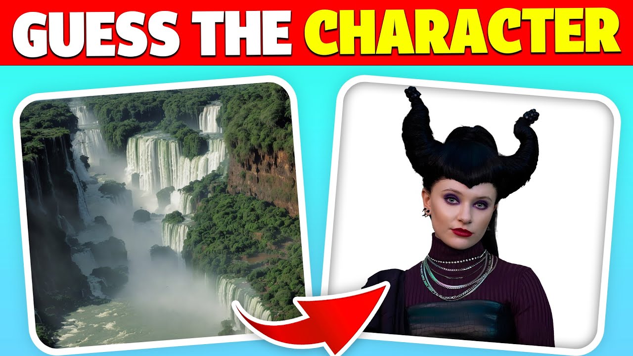 Squint your eyes to Guess The Descendants 4 Characters! 👁️ ...