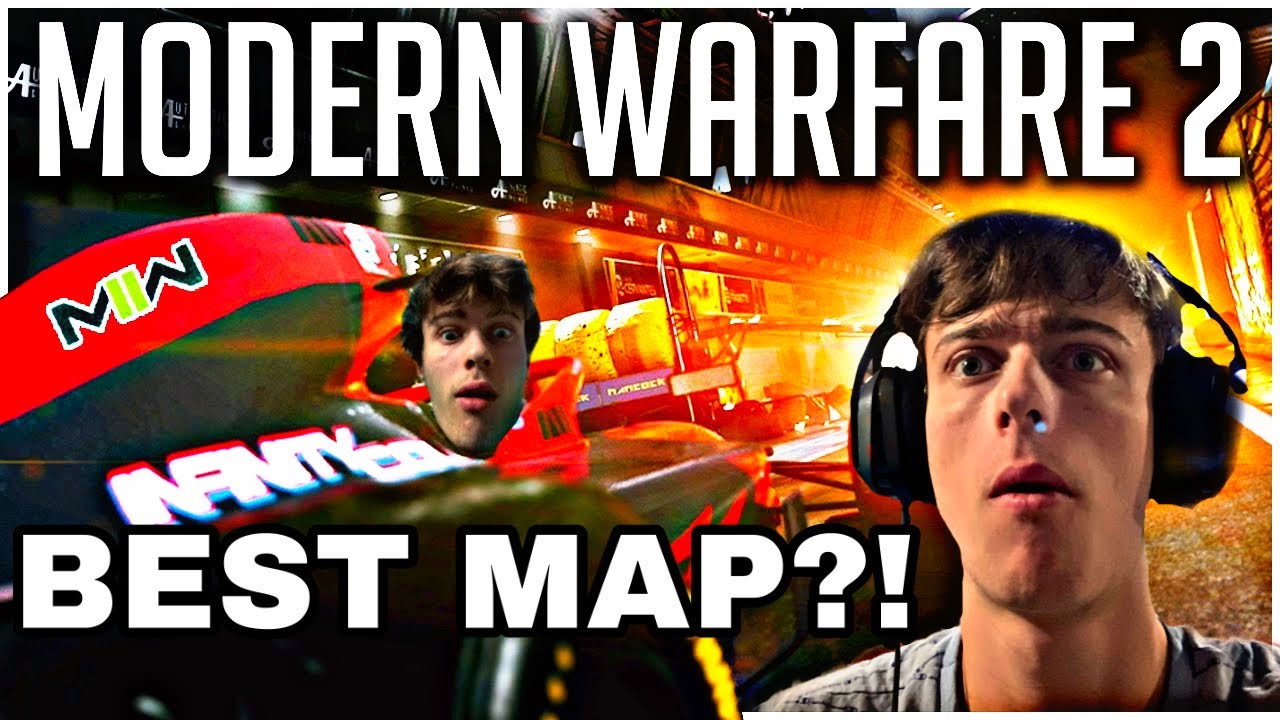 The BEST MAP in MW2?!! | Crown Raceway Gameplay - YouTube