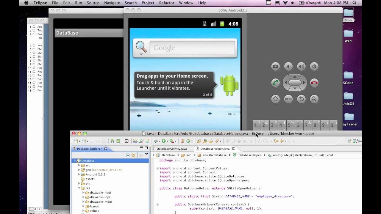 Android Phone Development - Lecture 4 - YouTube