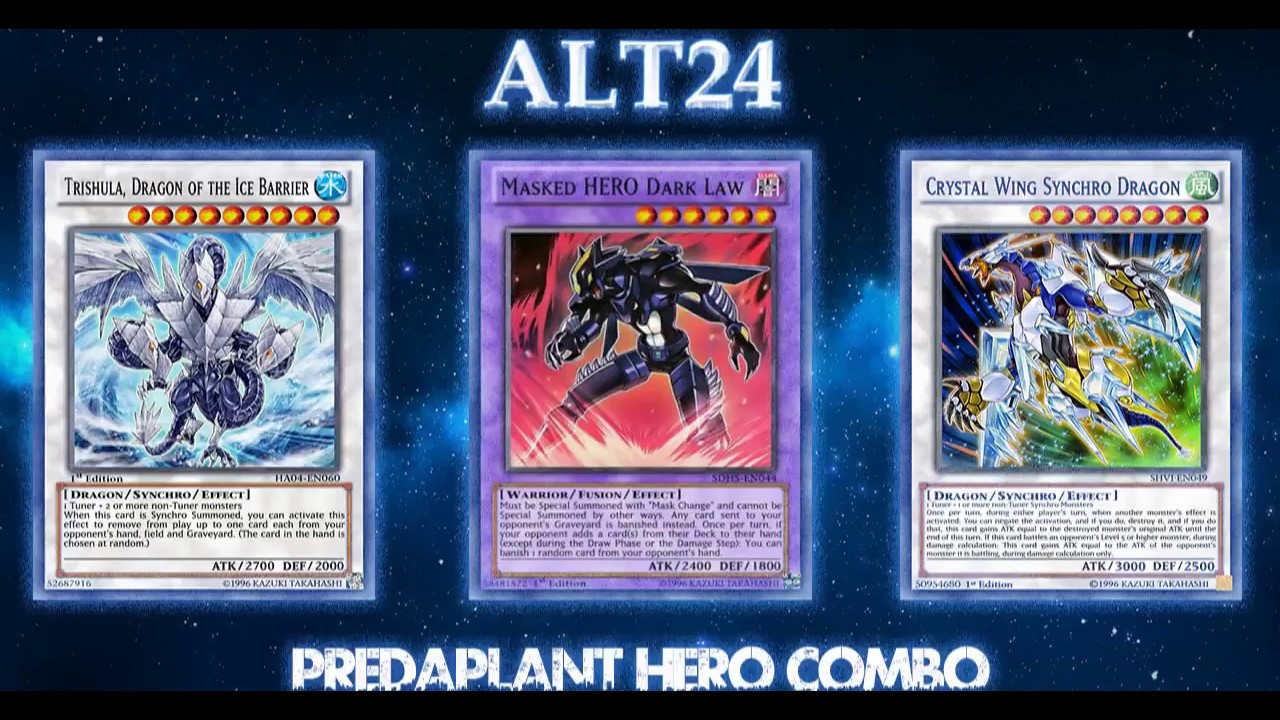 [YGOPRO] Predaplant Hero Combo (Link Format) - YouTube