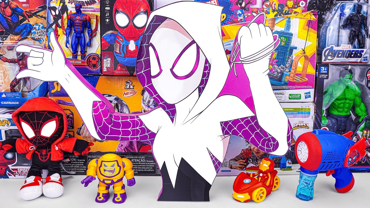 Marvel Spiderman Toys Unboxing Review | Marvel Spiderman Mystery Box ...
