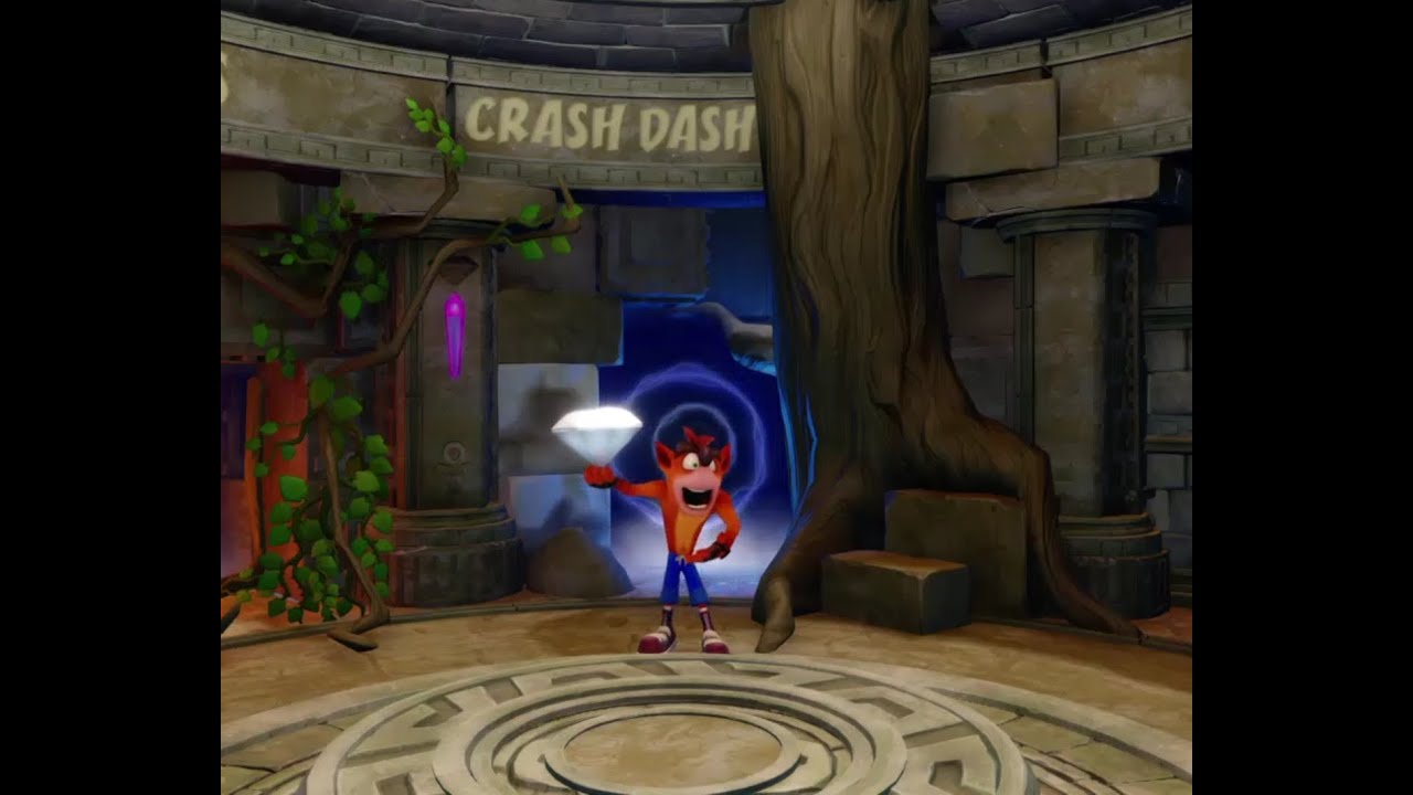 CRASH DASH TODAS LAS GEMAS - YouTube