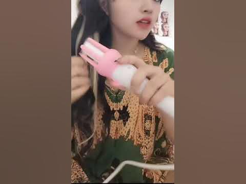 Live Janda Cantik Sedang Menyetel Rambut Agar Bergelombang - YouTube
