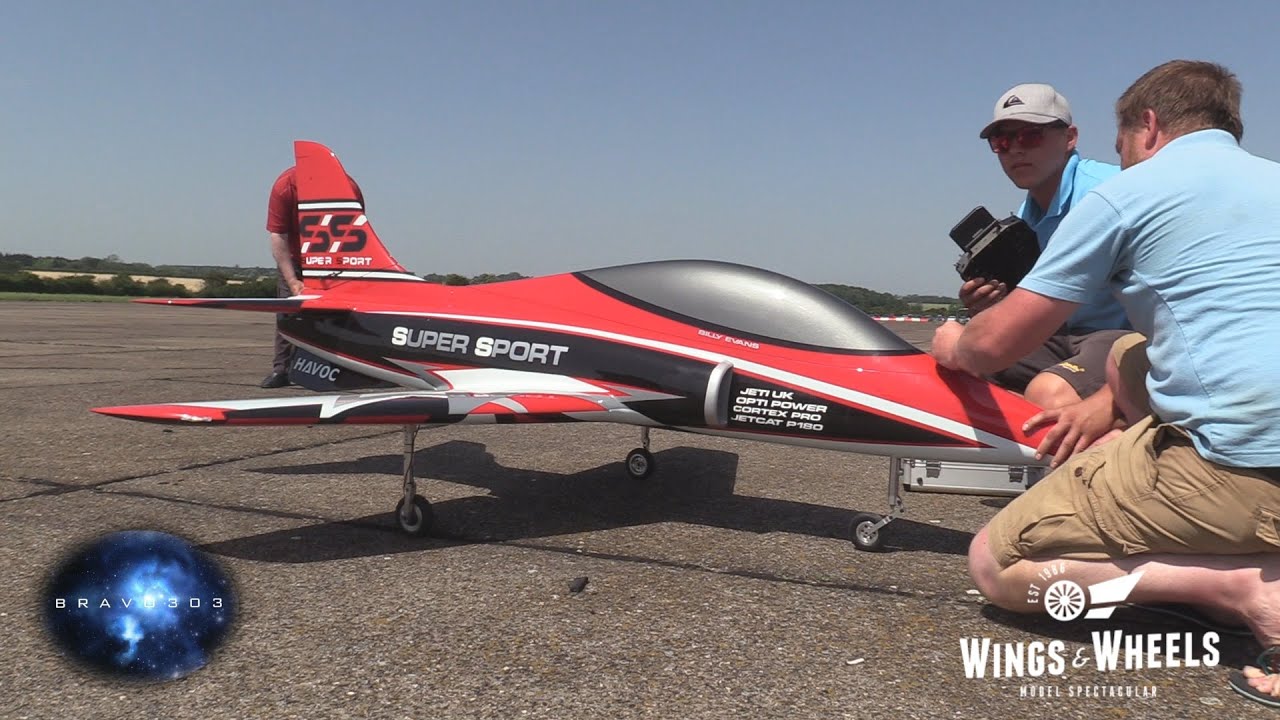 Elite Aerosports Havoc SS RC Jet Turbine MWM Warbirds Wings N Wheels ...