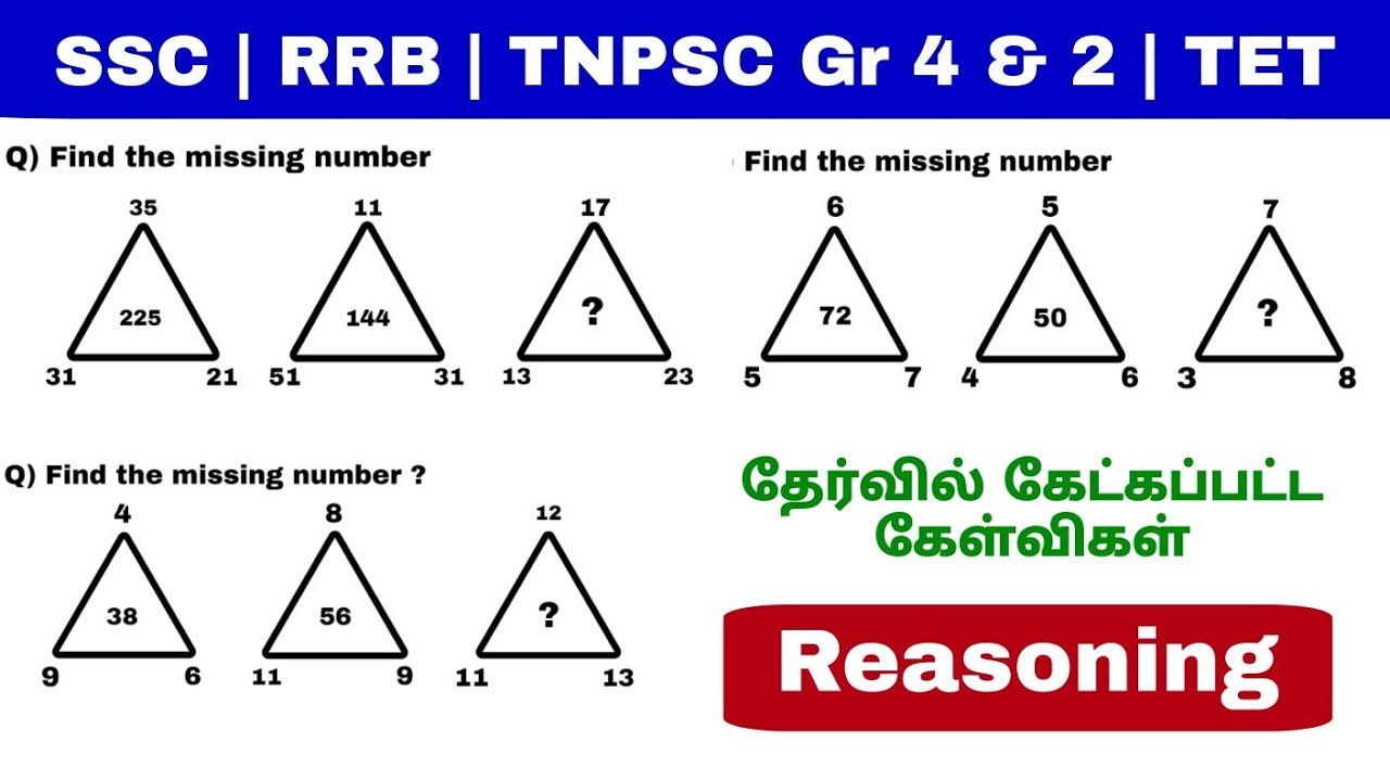 logical reasoning questions and answers | Reasoning Tricks | SSC | RRB ...