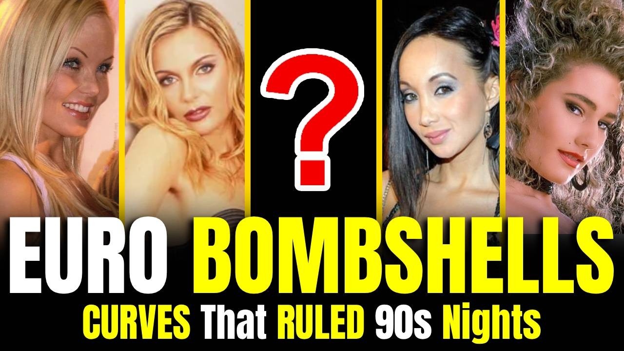 The EUROPEAN BOMBSHELLS of Late Night TV... They Ruled the 90s, Then ...