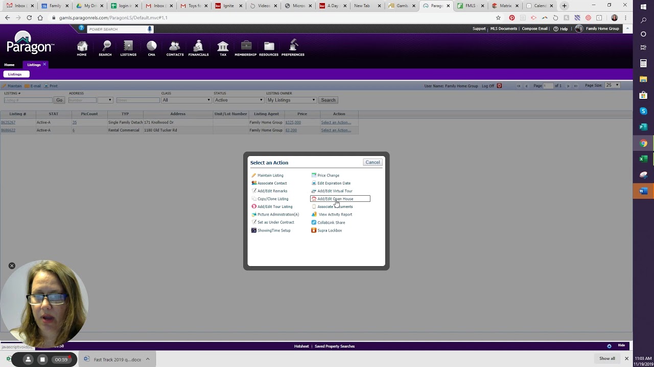 Enter an open house on your listings GAMLS - YouTube