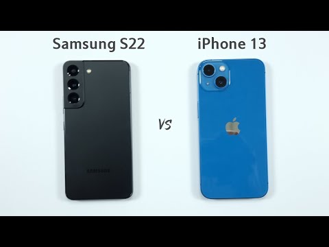 Samsung Galaxy S22 vs iPhone 13 Speed Test & Camera Comparison