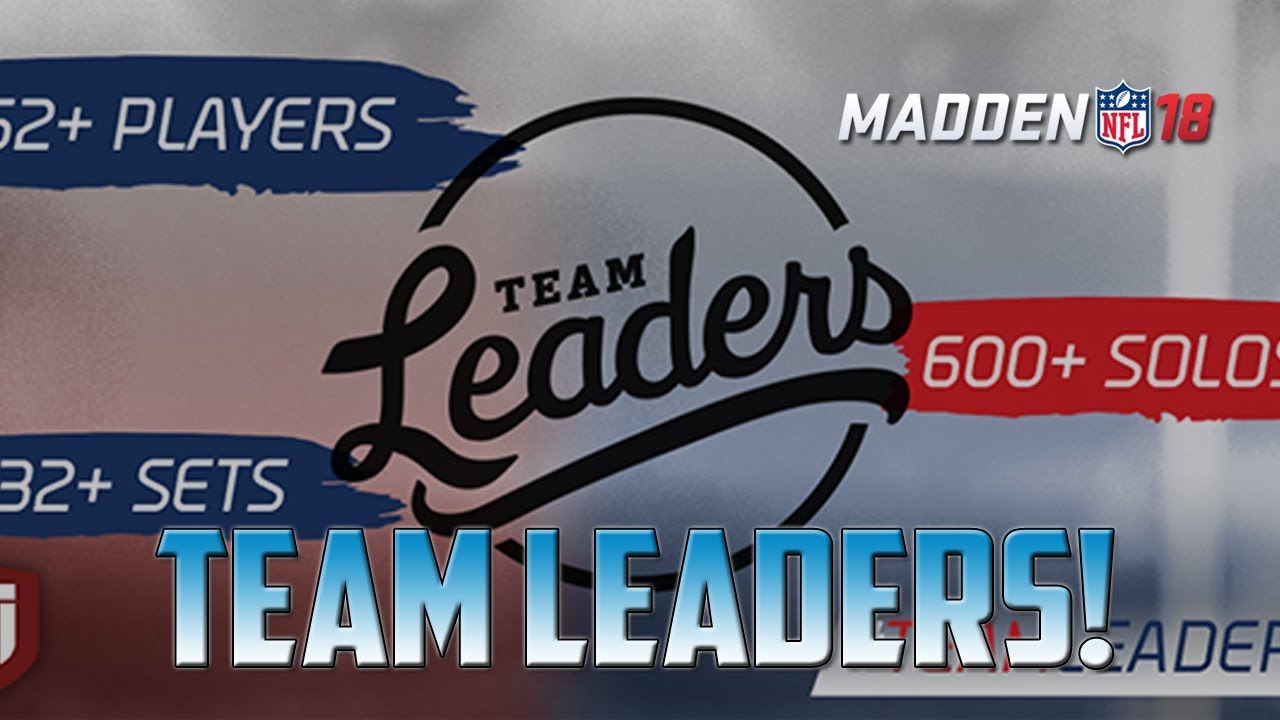 Team Leaders Are Here Including 93 OVR Odell & Mack! | Madden 18 ...