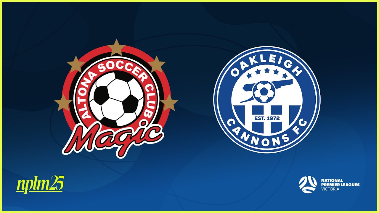 2025 NPLMVIC Round 11: Altona Magic SC v Oakleigh Cannons FC - YouTube