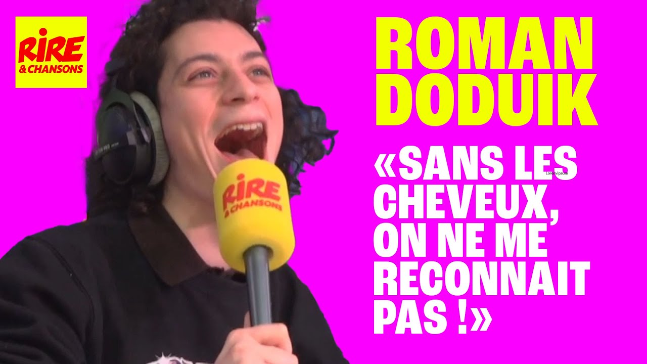 Roman Doduik : "Sans les cheveux, on ne me reconnait pas !" #humour - YouTube
