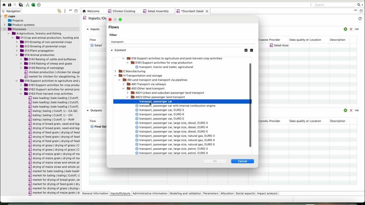 OpenLCA Tutorial: Chicken Salad - YouTube