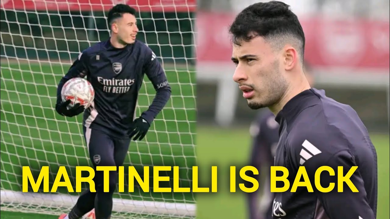 INSIDE TRAINING | Martinelli returned to training today good news for ...