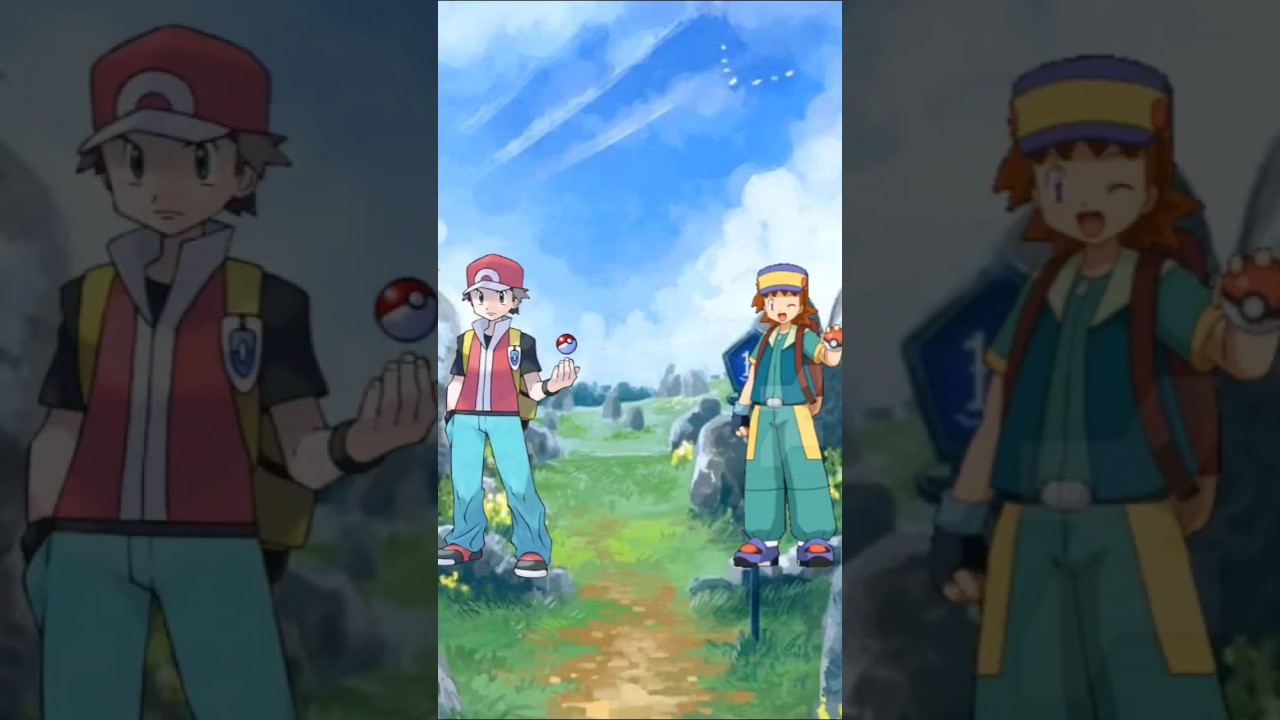 red vs Ritchie full battle#edit #viral #battle #pokemon #anime - YouTube