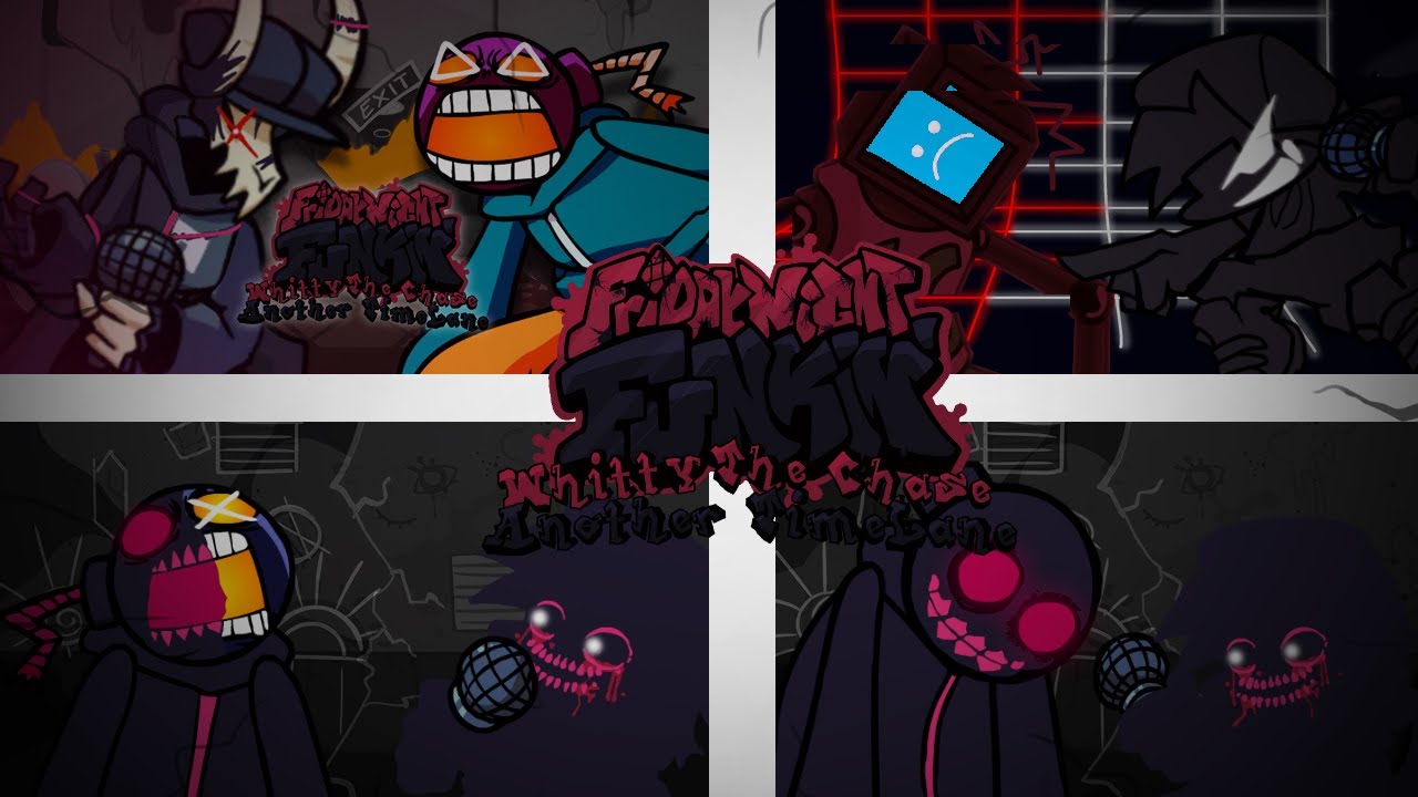 Friday Night Funkin' vs Whitty The Chase Another Timeline Full Week ...