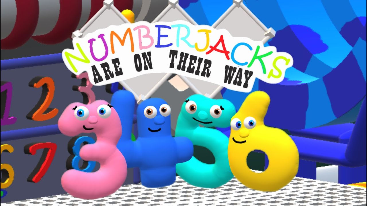 Numberjacks Are On Their Way - Official Theme Song - YouTube