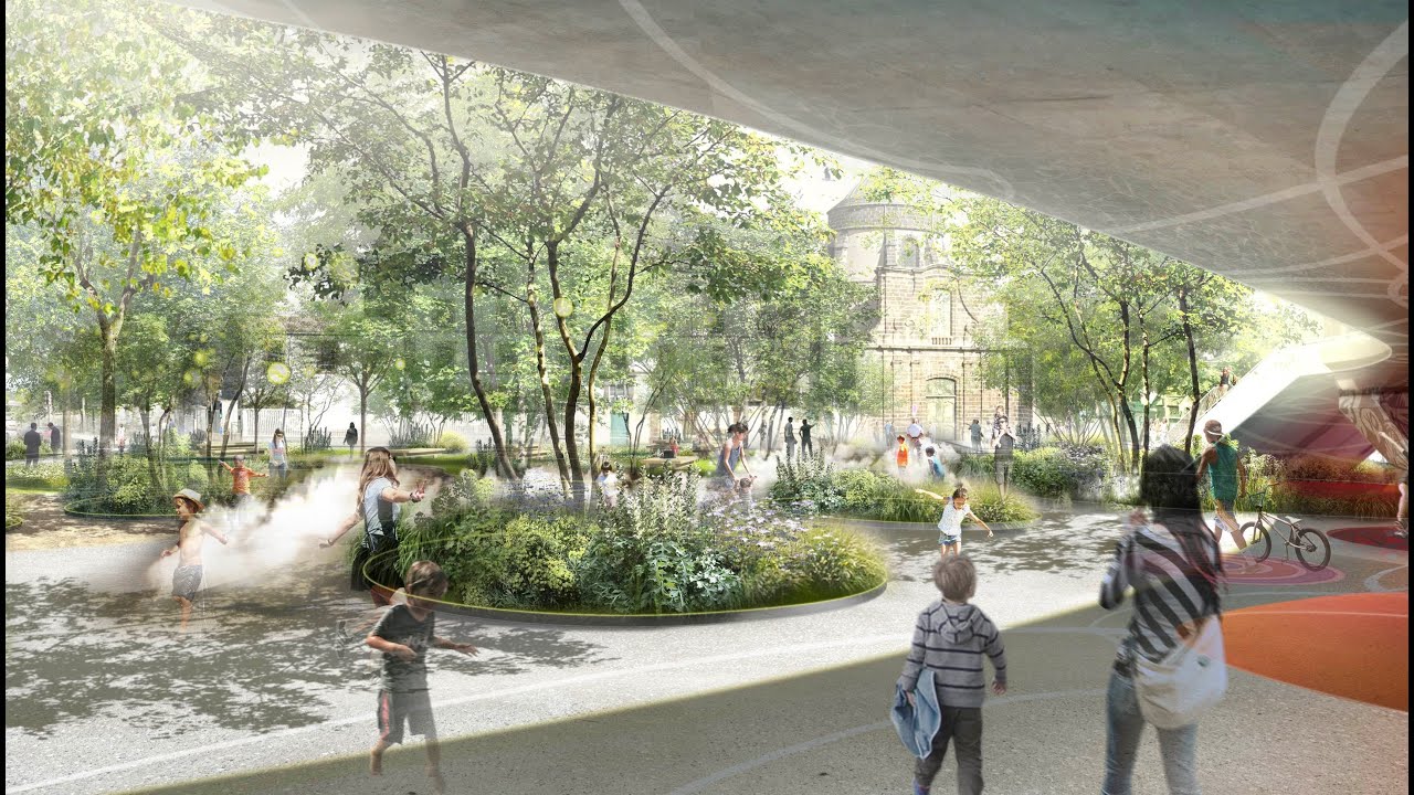 La place des Carmes poursuit sa mue - YouTube