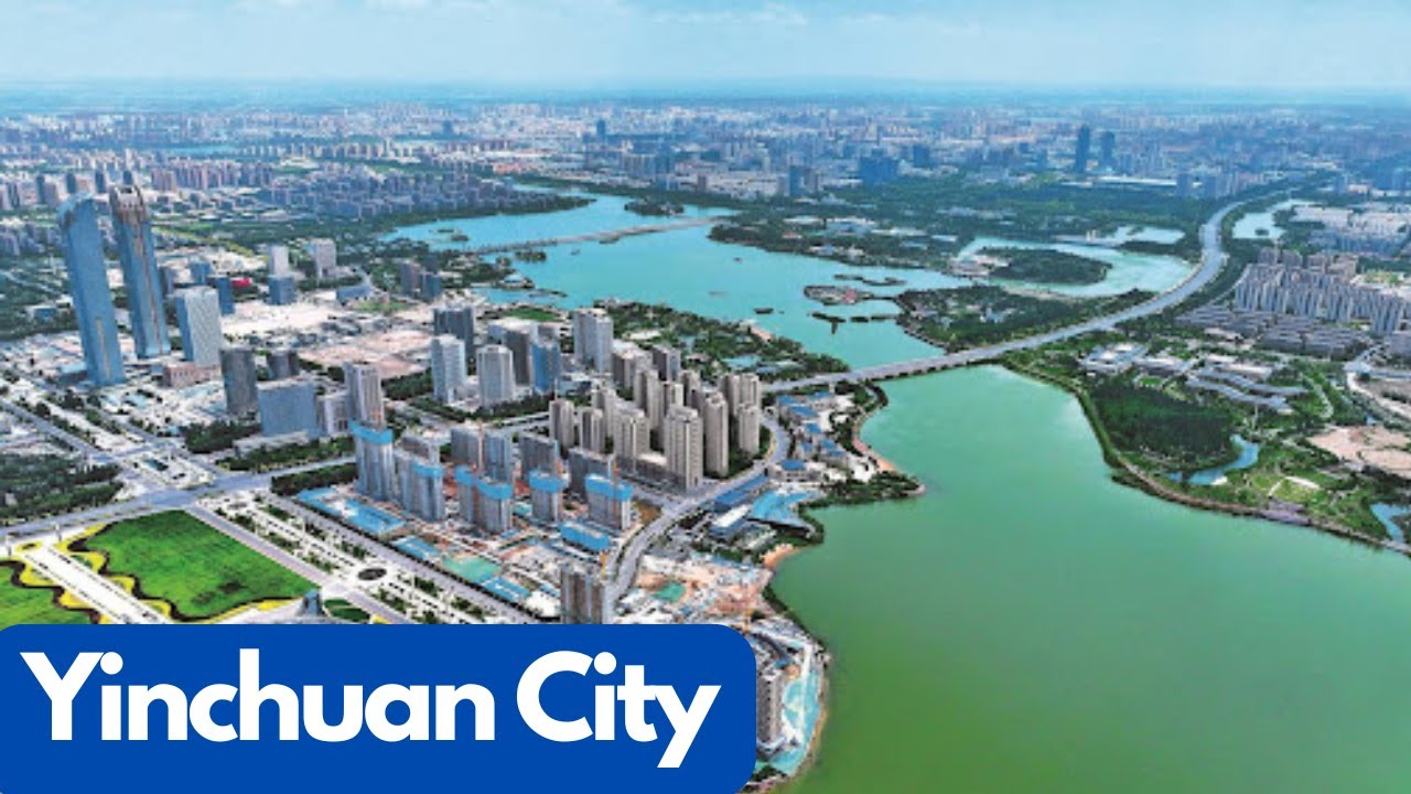 Relax & Explore: Yinchuan City from Above in 4K - YouTube