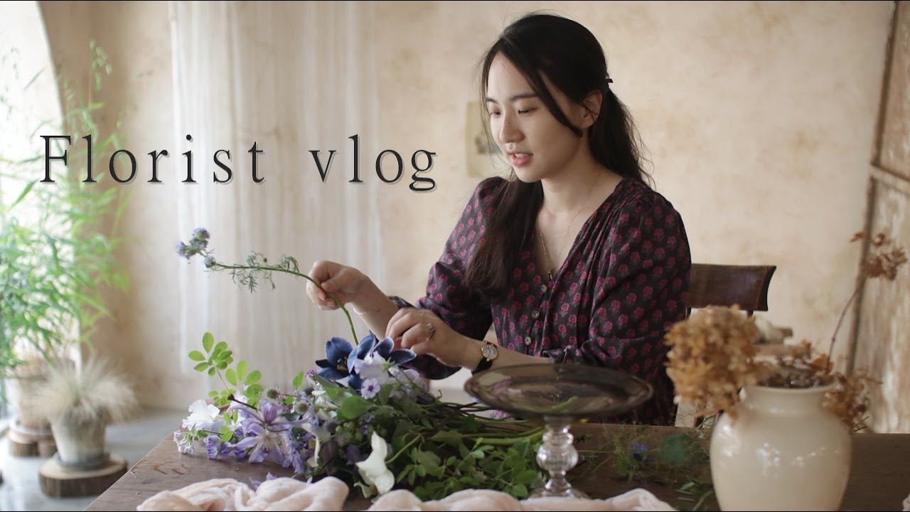 플로리스트 김애진 vlog, 케이라플레르, KEIRA FLEUR, Florist - YouTube