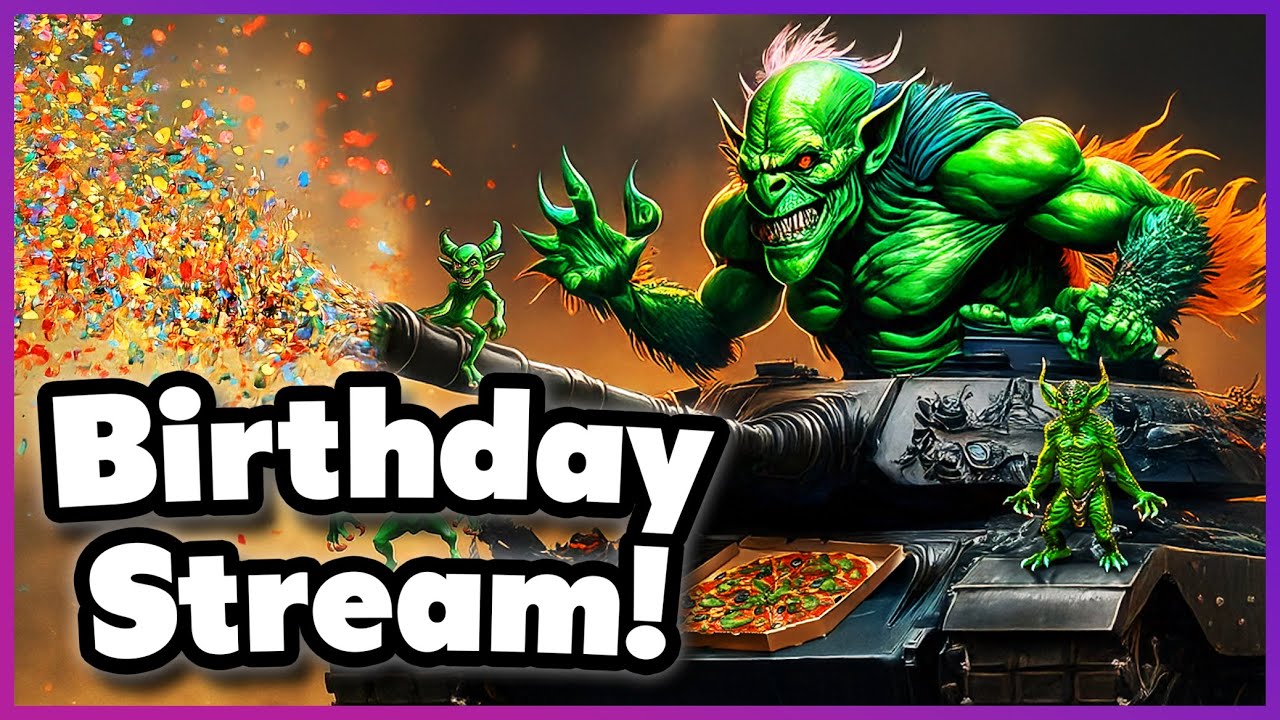 FINaGIN Drunk Birthday stream Highlights! │War Thunder, World of Tanks ...