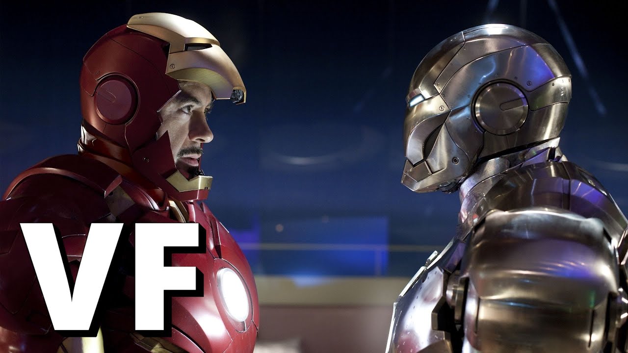 Iron Man VS Rhodey - Iron Man 2 - Extrait VF - YouTube