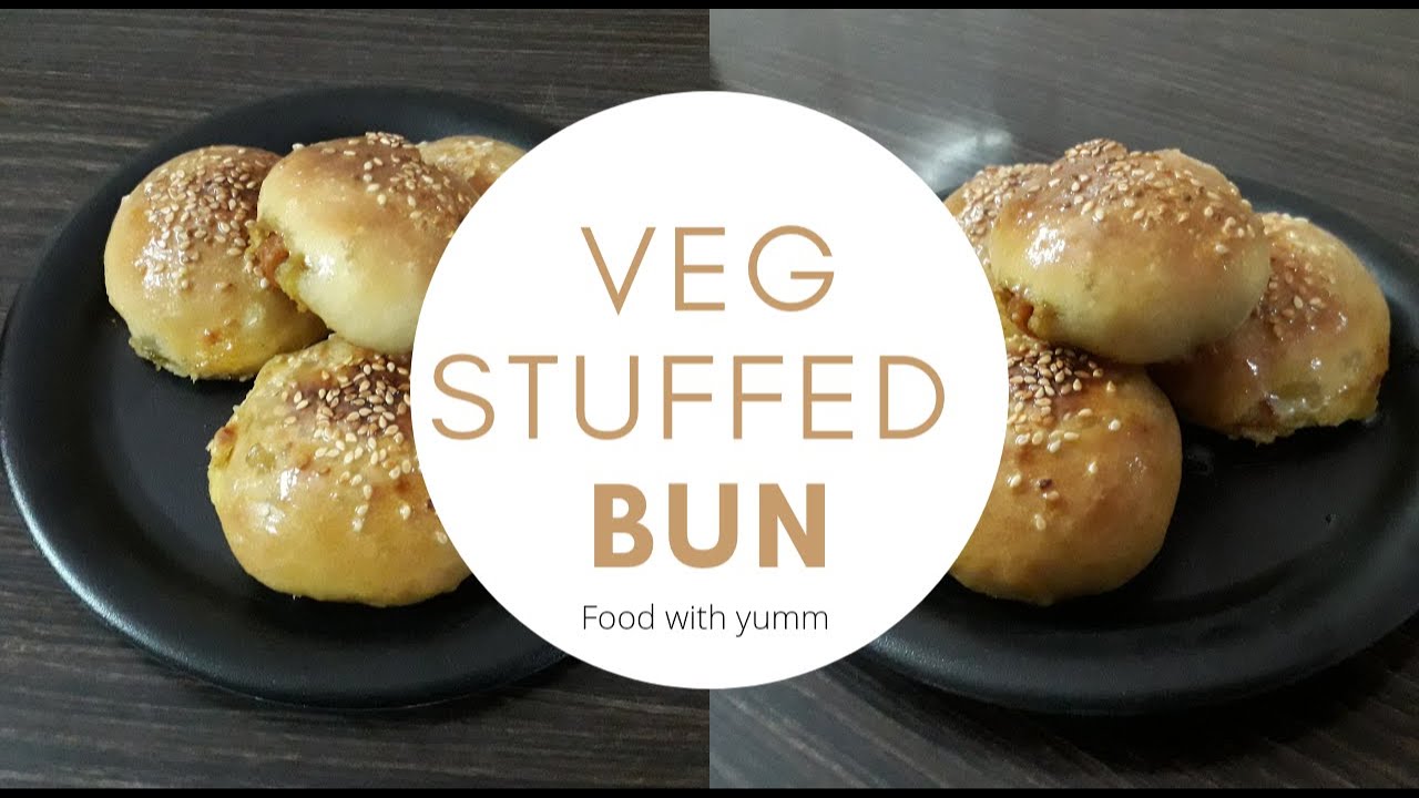Veg Stuffed Buns || Vegetables loaded || tasty and healthy recipe ...