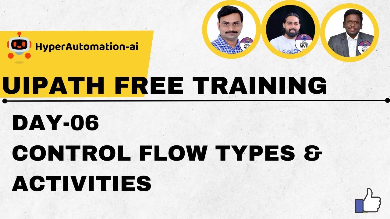 Master Control Statements in UiPath | Day 6 - Free UiPath RPA Training ...