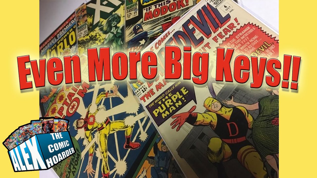 Comic Book Keys and Speculation from the Collection We Bought! - YouTube