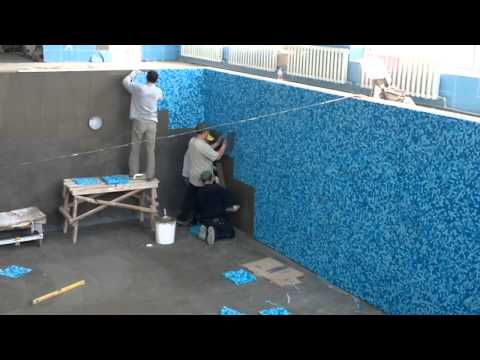 Отделка бассейна мозаикой - swimpool.com.ua