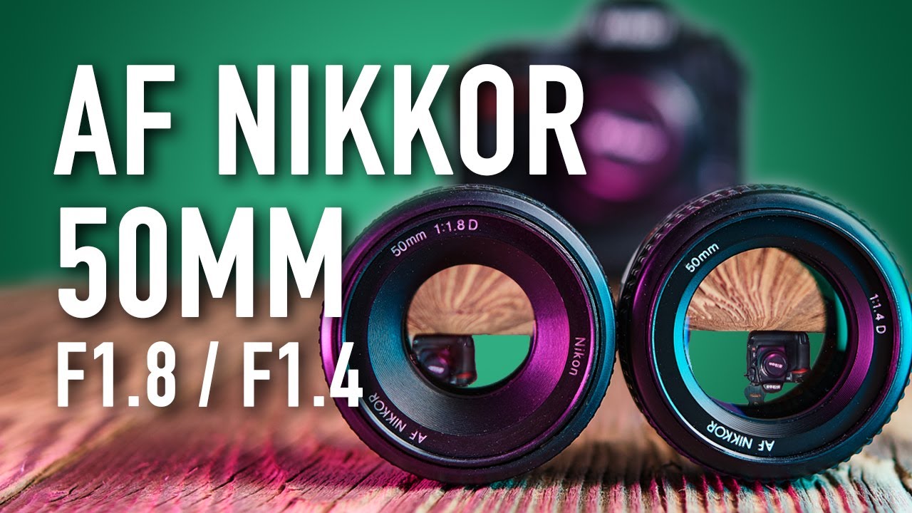 Vergleich 50mm Nikkor F1 4 Und F1 8 Verlosung Youtube