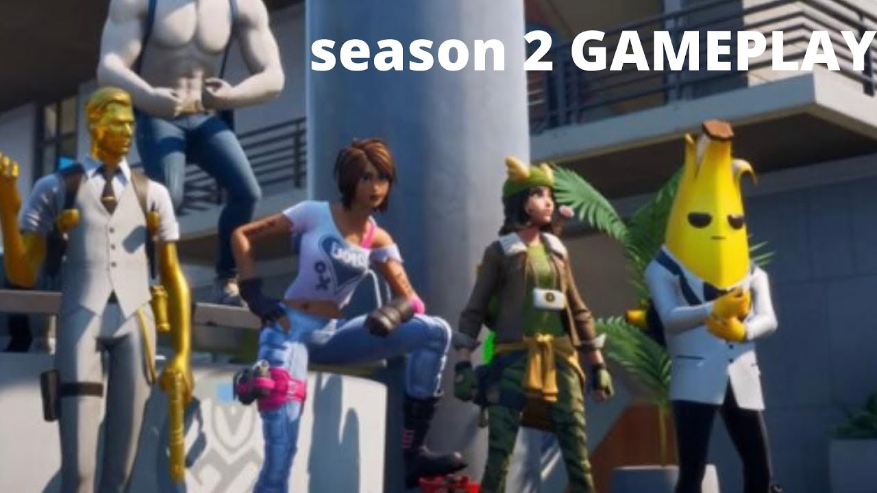 I play my first games of chapter 2 season 2! - YouTube