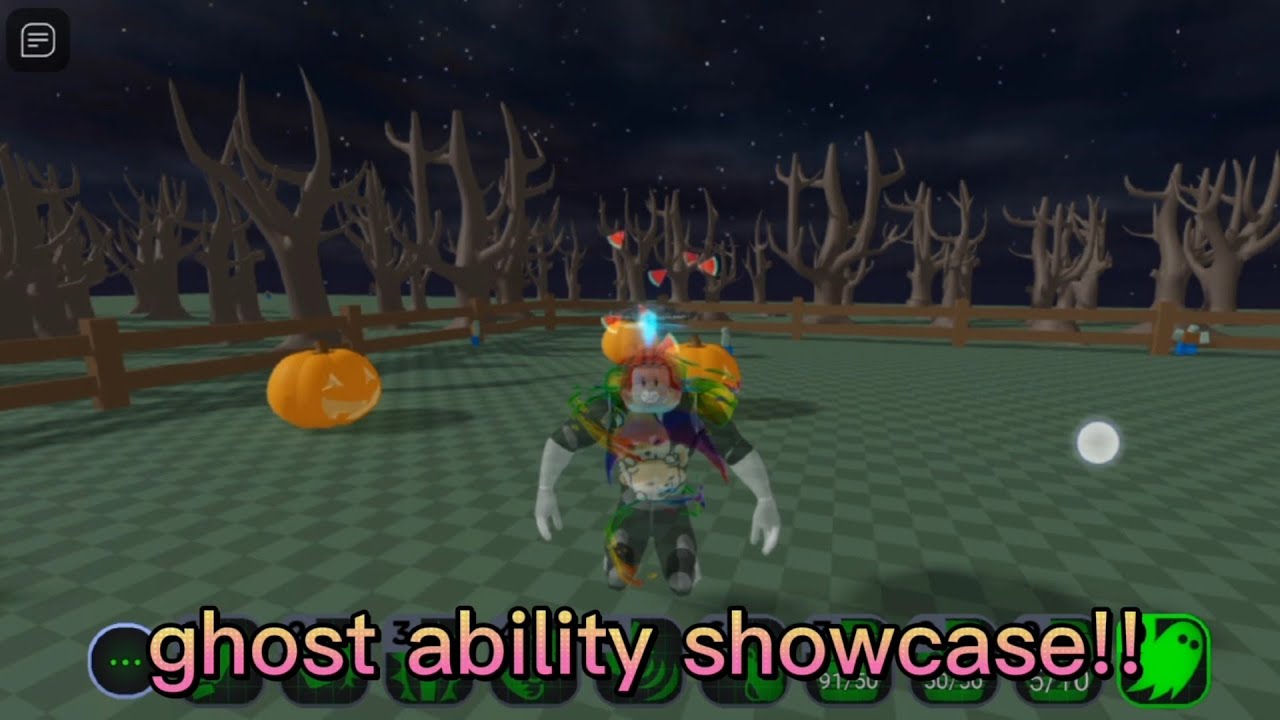 roblox bulk up ghost ability showcase - YouTube