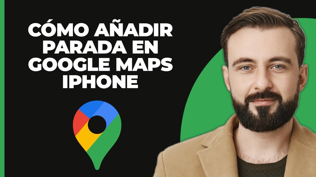 Cómo agregar una parada en google maps iphone (fácil) - YouTube