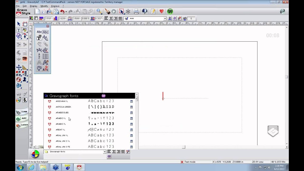Monograms and special characters in GravoStyle™ - YouTube