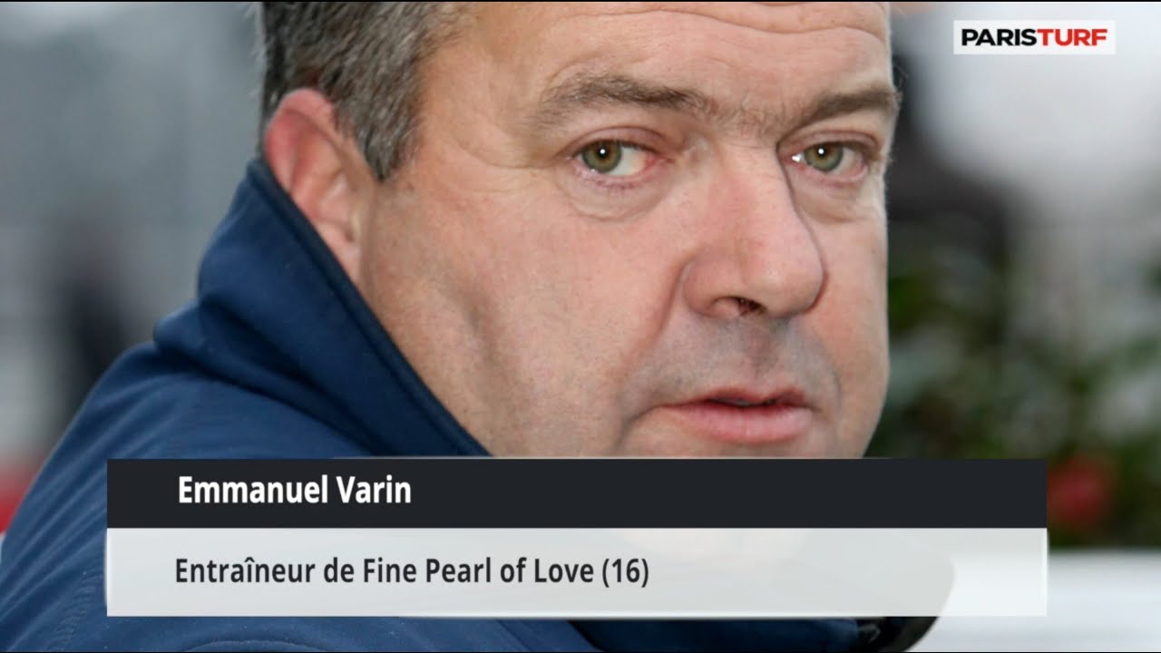 Emmanuel Varin, entraîneur de Fine Pearl of Love (04/09 à Craon) - YouTube