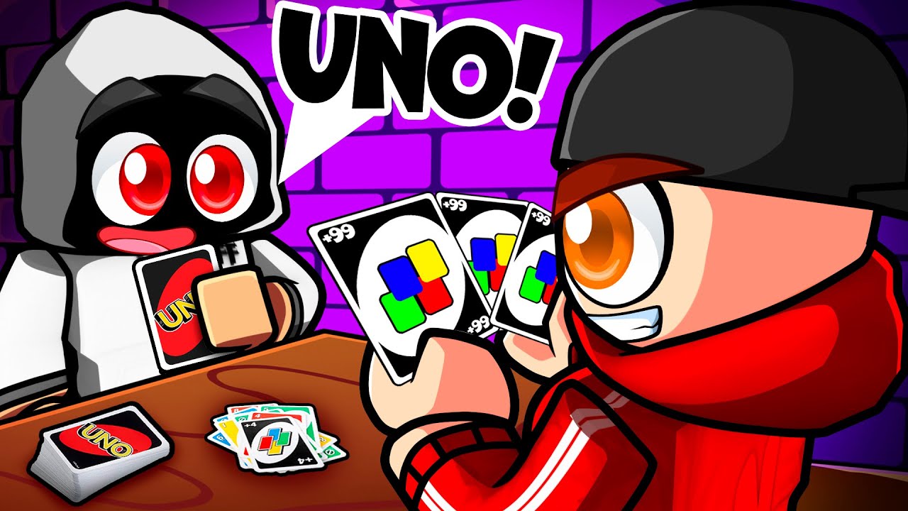 Getting +99999 CARDS In Roblox UNO! - YouTube