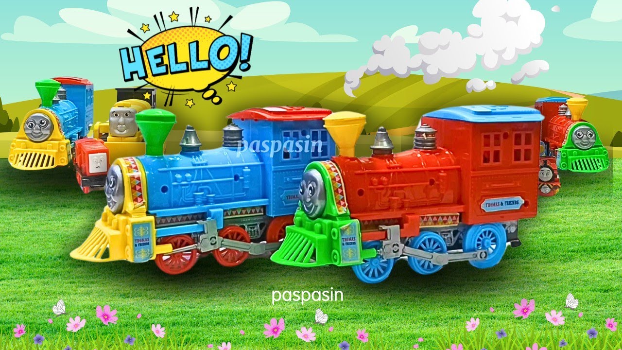 Bongkar Koleksi Mainan Thomas and Friends • Kereta Thomas Mini, Thomas Ekskavator, Thomas Kembar ...