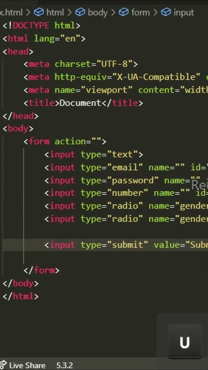 Master HTML Forms 😏: Build your first HTML Form 📝 #htmlform #coding - YouTube
