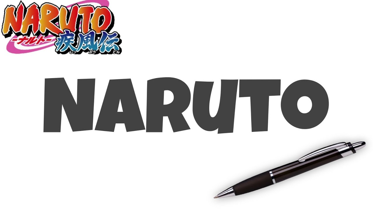 Drawing UZUMAKI NARUTO from the word Naruto #narutoshippuden - YouTube