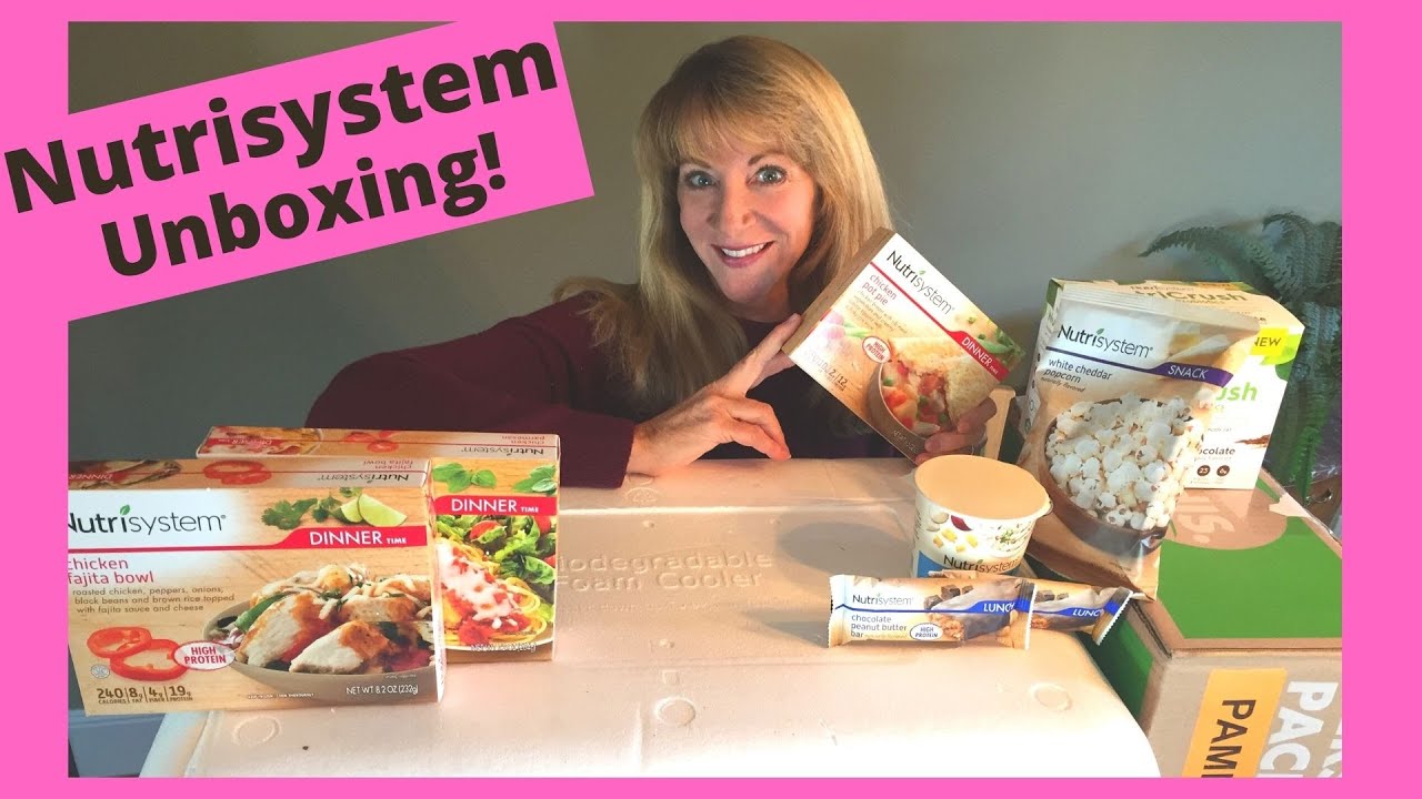 Nutrisystem Unboxing!! Nutrisystem Reviews, frozen and pantry foods ...