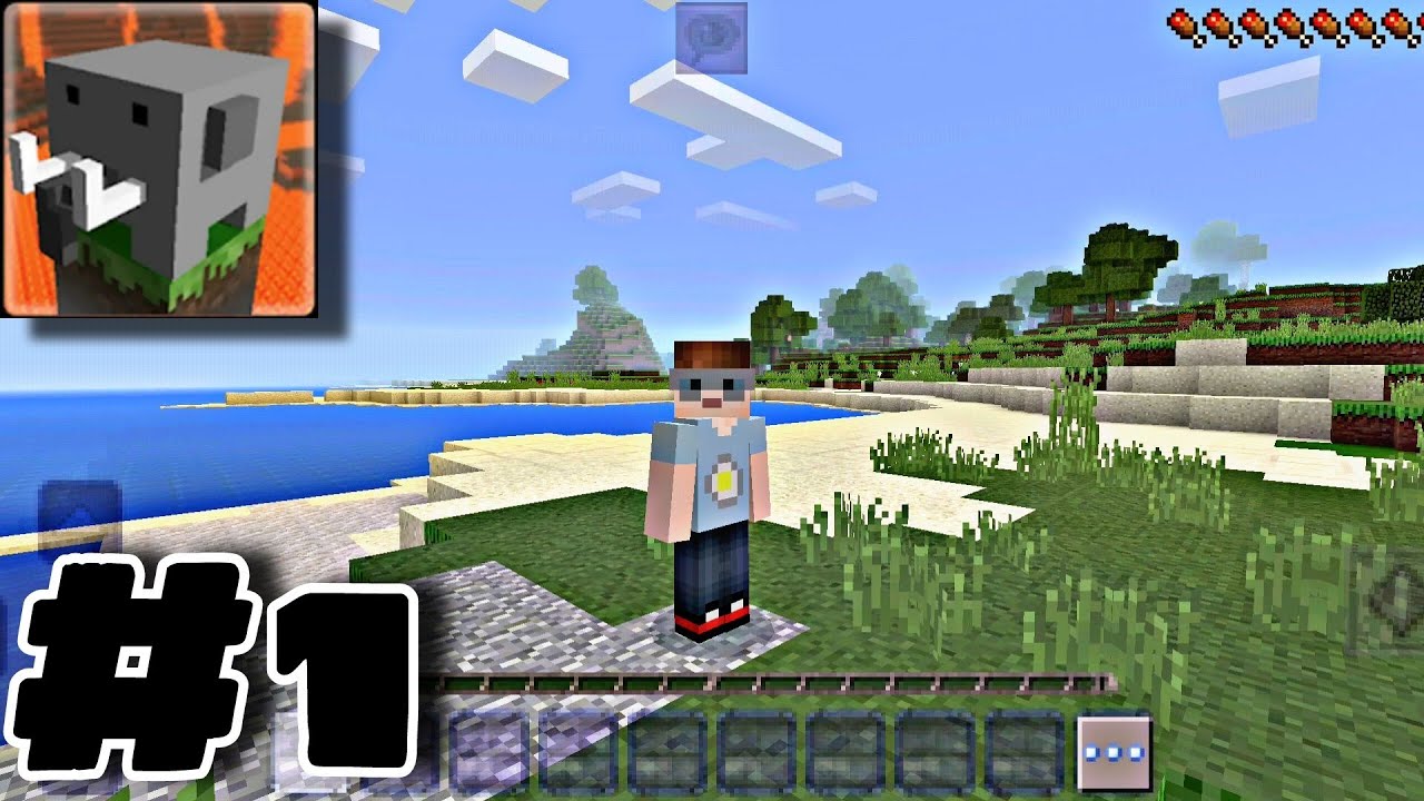 Craftsman Building Craft Survival Gameplay Walkthrough Part 1 - The New Beginning - YouTube