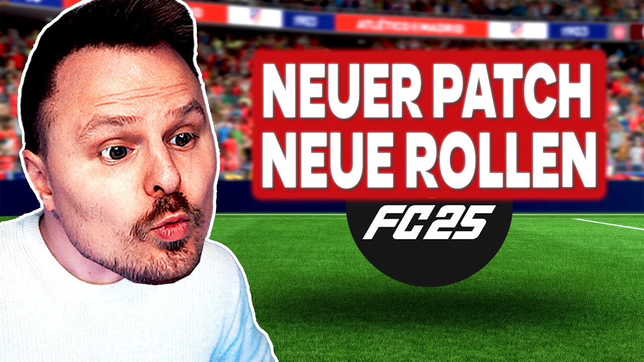 NEUER Patch NEUE Spielerrollen in EAFC25 😱 - YouTube