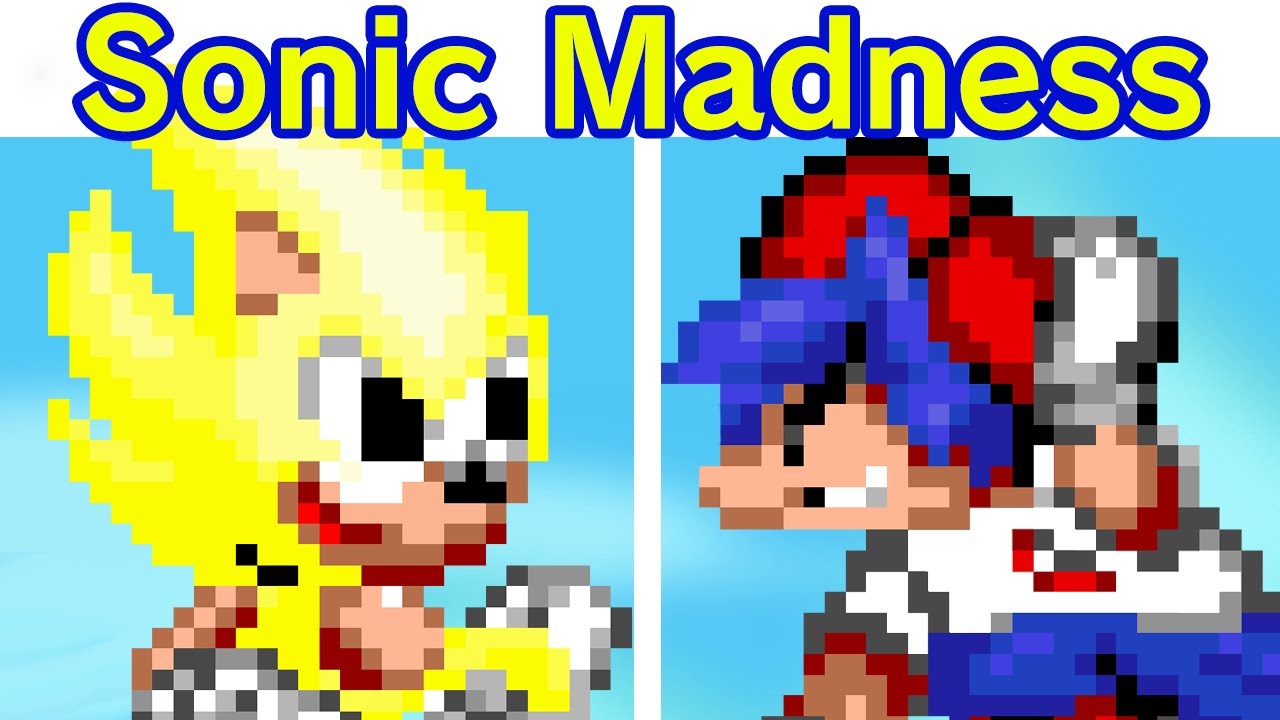 Friday Night Funkin' VS Sonic Mega Drive Madness 2.0 FULL WEEK (FNF Mod ...