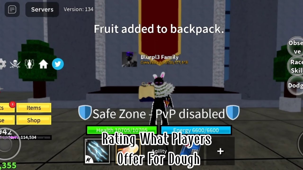 Rating What Players Offer For Dough Fruit!! - YouTube