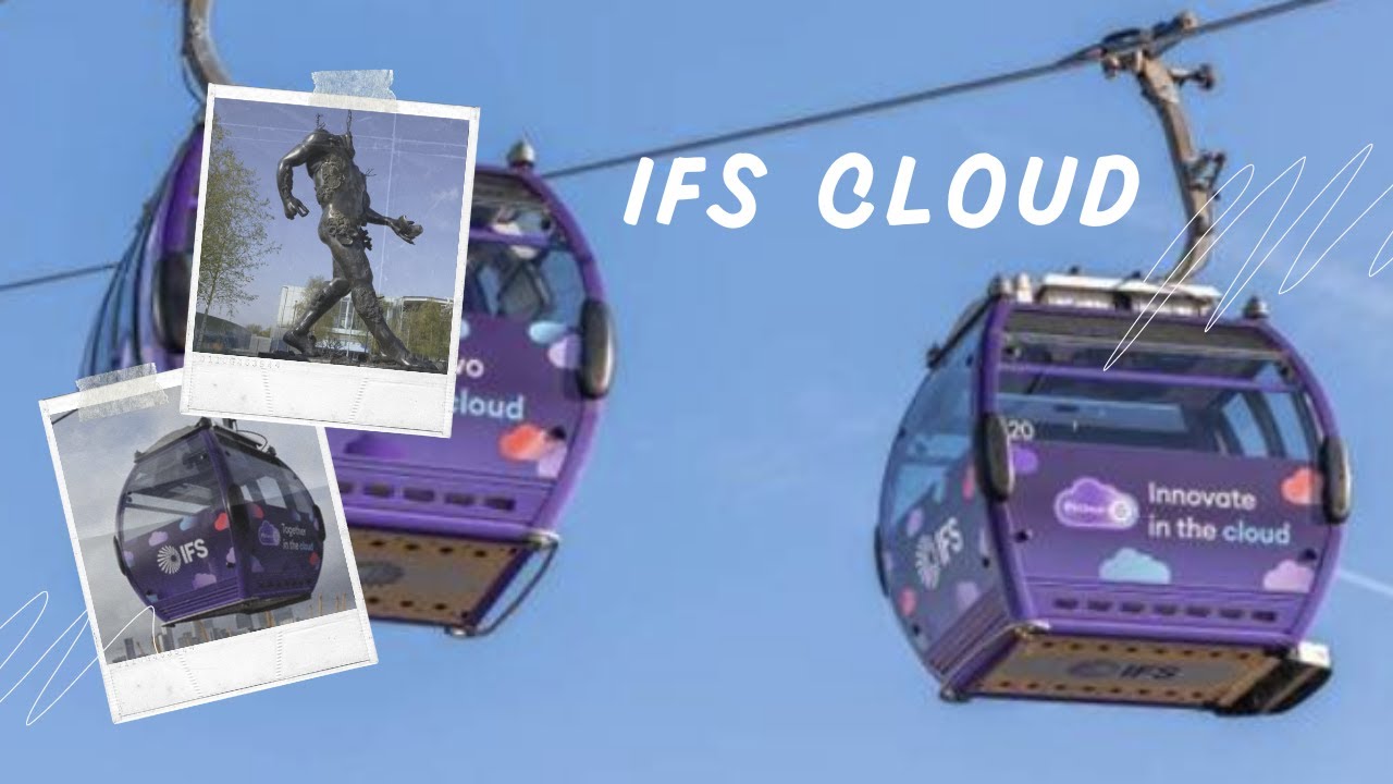 IFS CLOUD LONDON CABLE CAR- O2 Arena - Emirates Car Lift - Whole ...