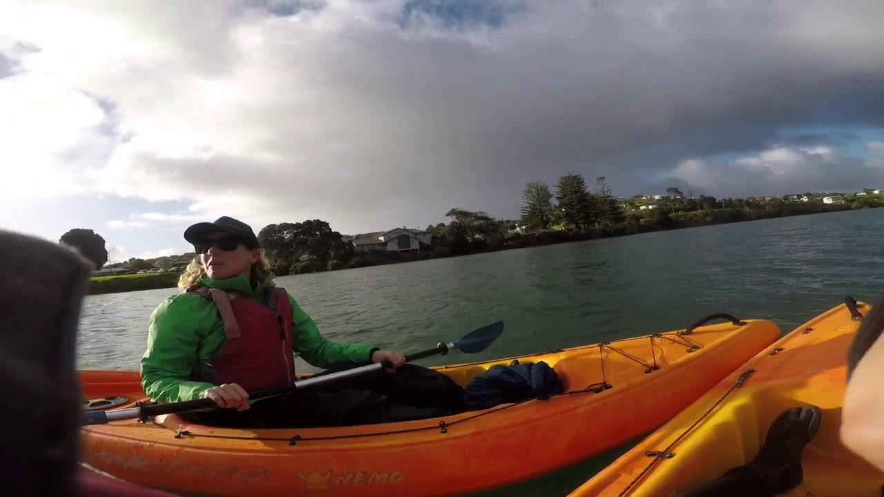 Raglan Kayak Adventure to Rock It - YouTube