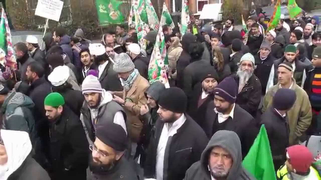 31st Annual Grand MILAD-UN-NABI ﷺ Procession Juloos LONDON 11 Jan 2015 ...