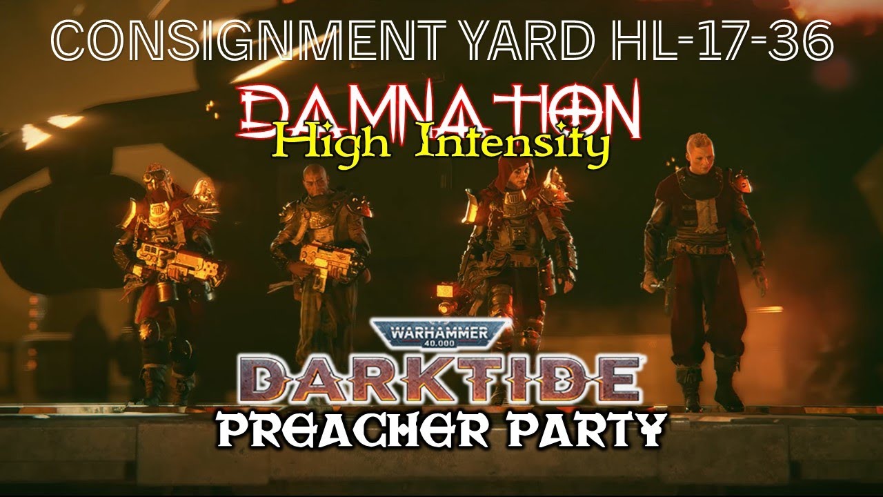 Warhammer 40,000 Darktide : 4 Zealots - Consignment Yard HL-17-36 ...